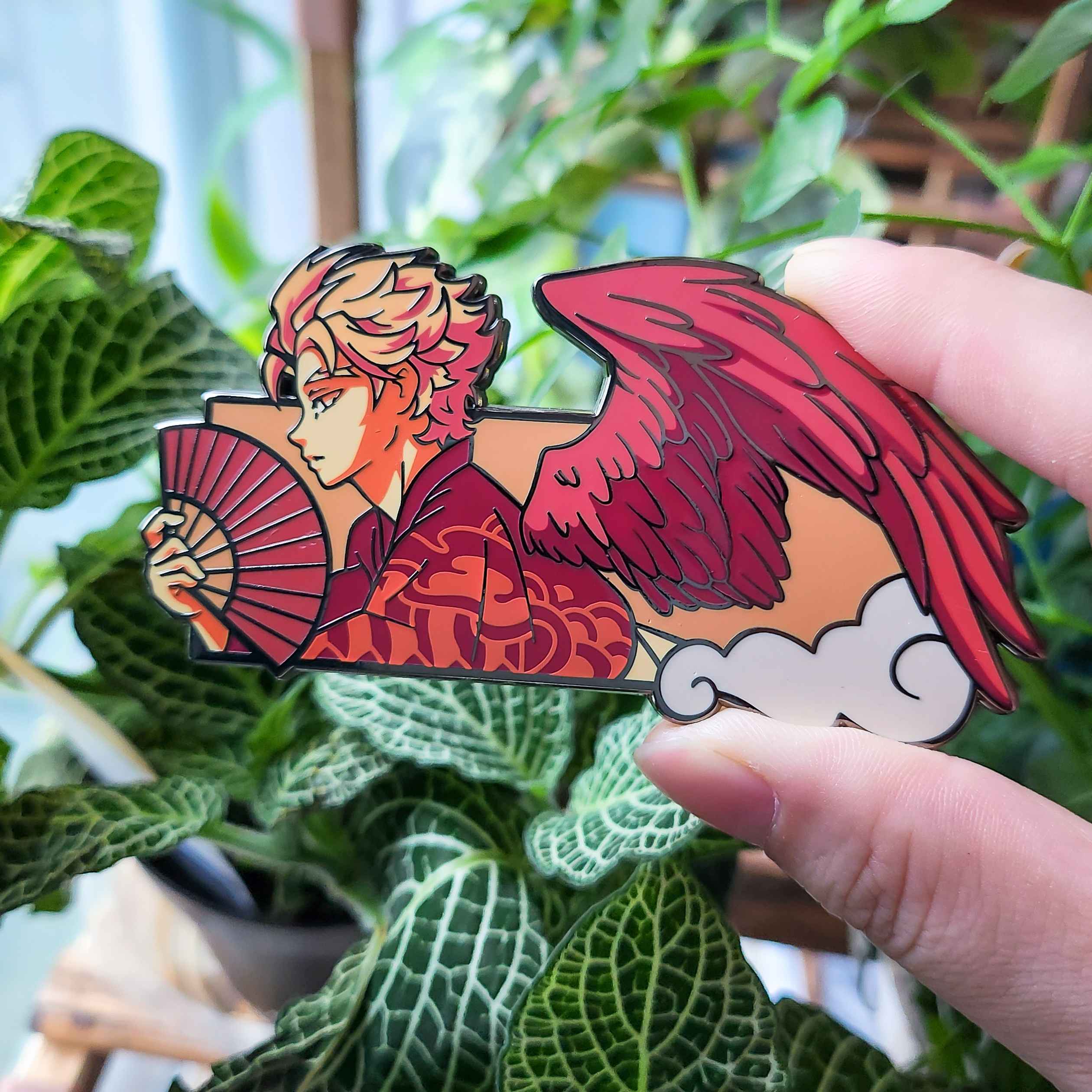 Wing Hero Birthday Enamel Pin - Sunset – MarinaXStudios