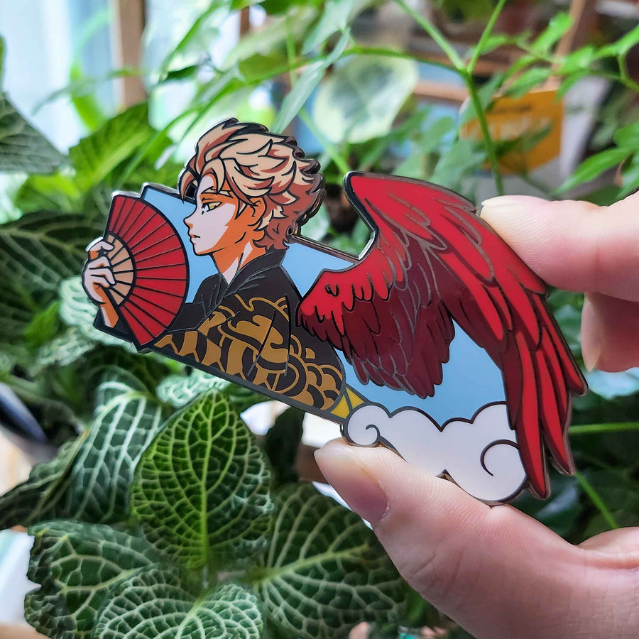 Wing Hero Birthday Enamel Pin - Standard – MarinaXStudios